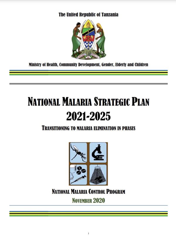 National Malaria Strategic Plan (NMSP) of Tanzania: 2021 - 2025 - MESA